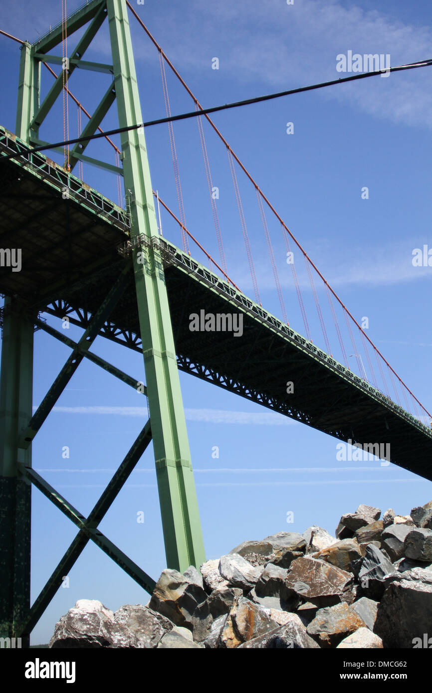 The A. Murray MacKay Bridge in Halifax, N.S Stock Photo - Alamy