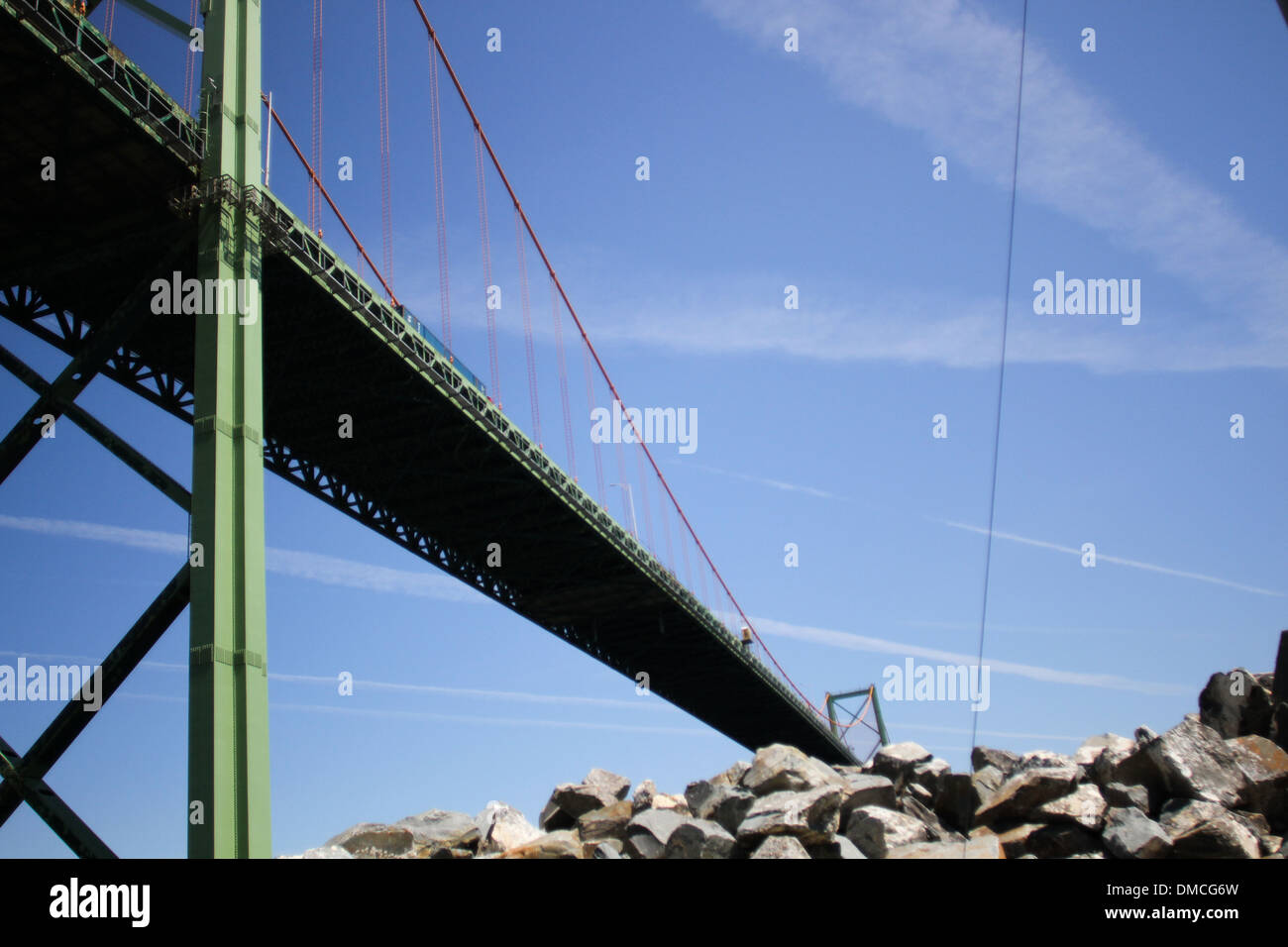 The A. Murray MacKay Bridge in Halifax, N.S Stock Photo - Alamy