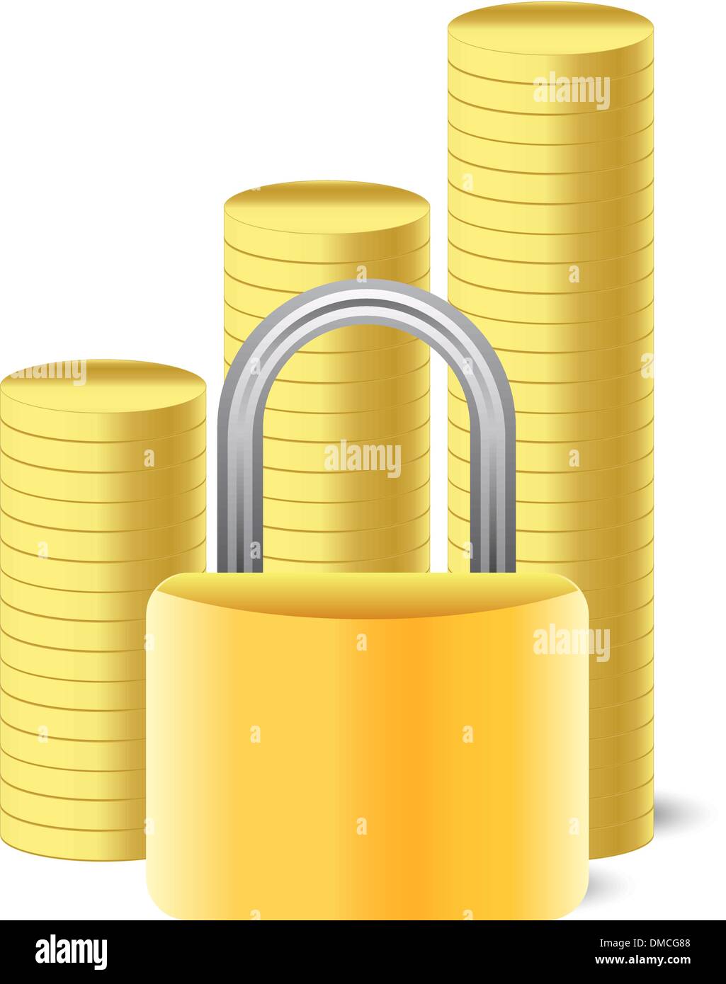 Web gold coins icon hi-res stock photography and images - Alamy