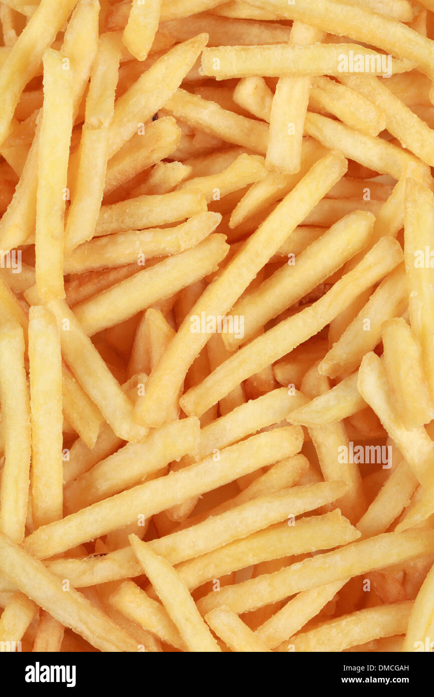 Background from fresh French fries with lots of copy space Stock Photo ...