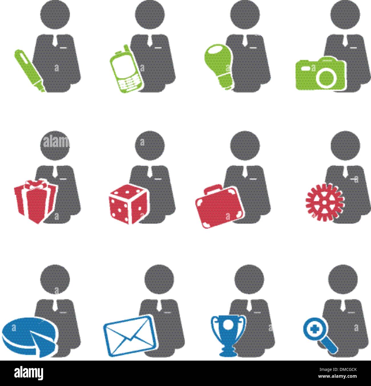 Business icon hi-res stock photography and images - Alamy