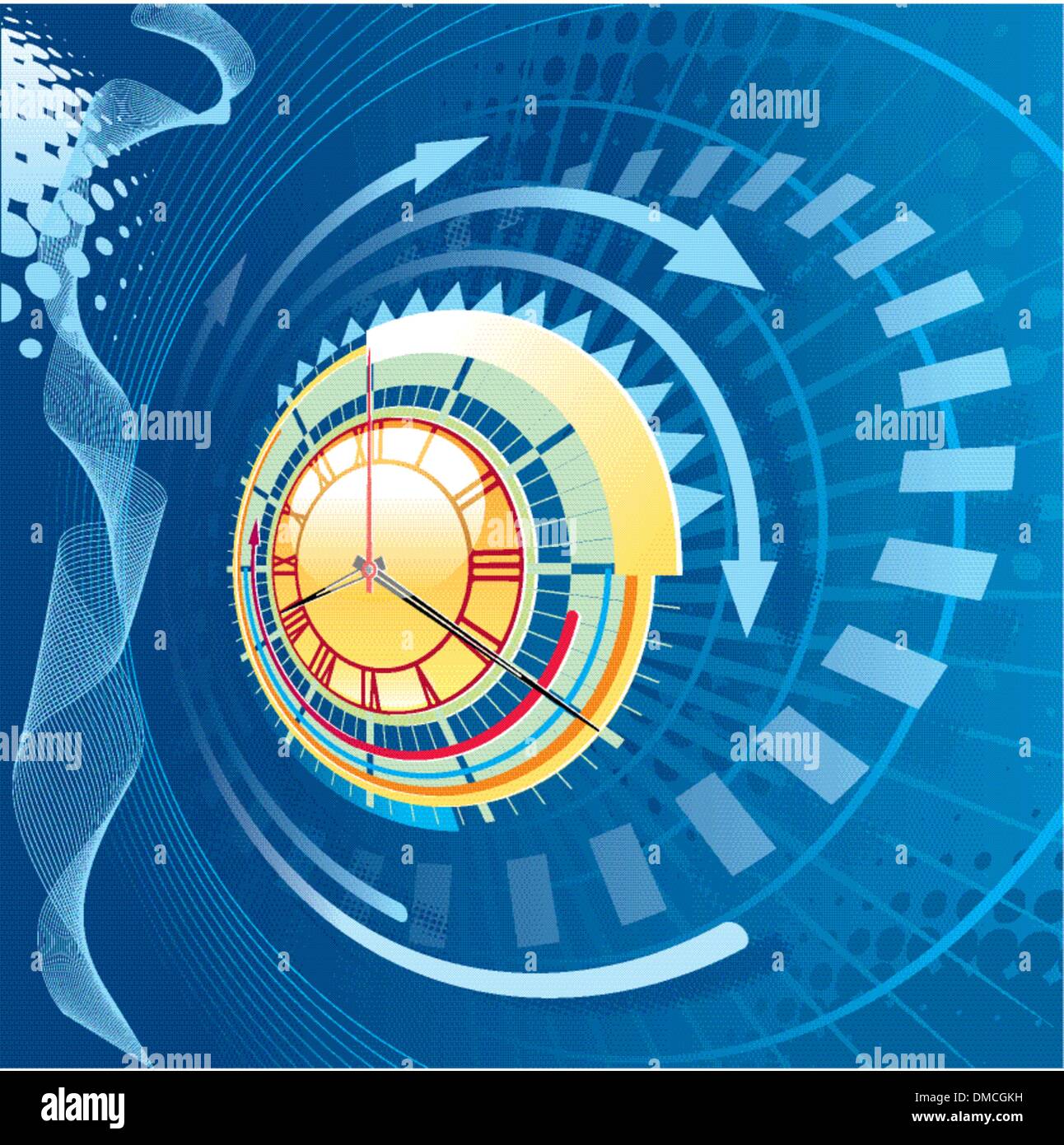 Loop of time Stock Vector Images - Alamy
