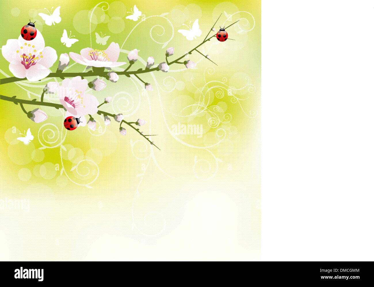 Beauty bloom Stock Vector Images - Alamy