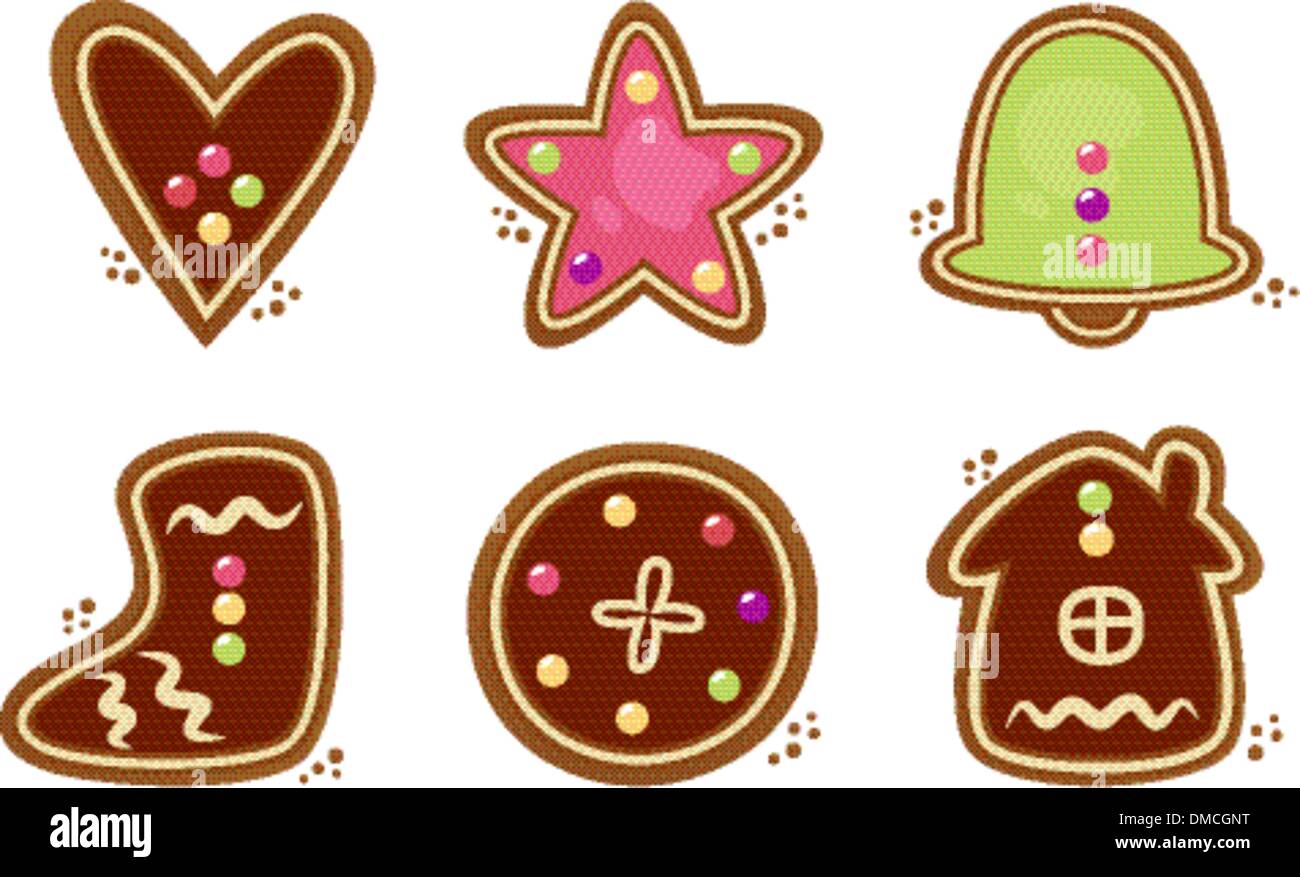 Baking cookies isolated cartoon Stock Vector Images - Alamy