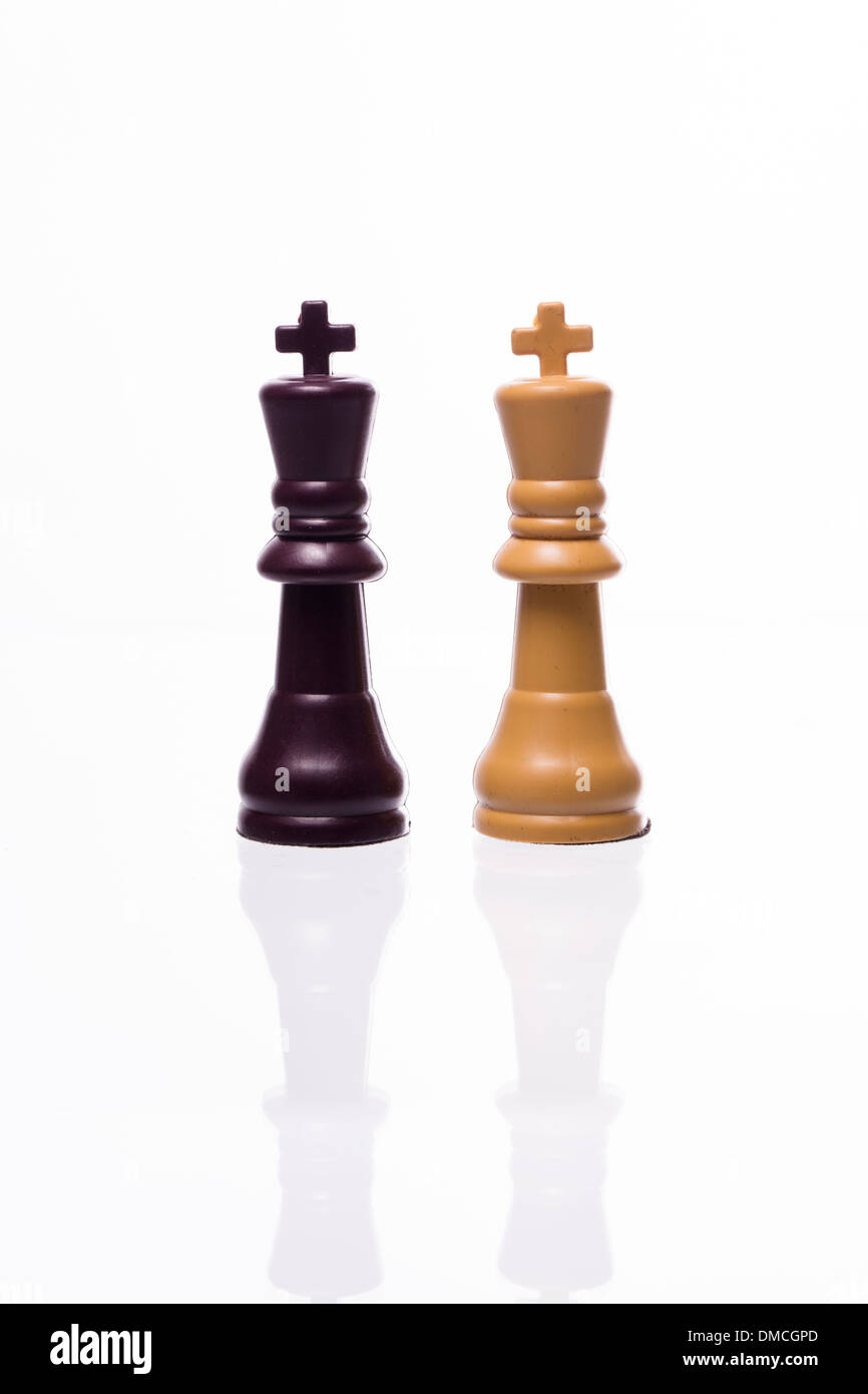 Two King Chess Pieces 1935 Botvinnik Flohr II Soviet Chess Pieces Only