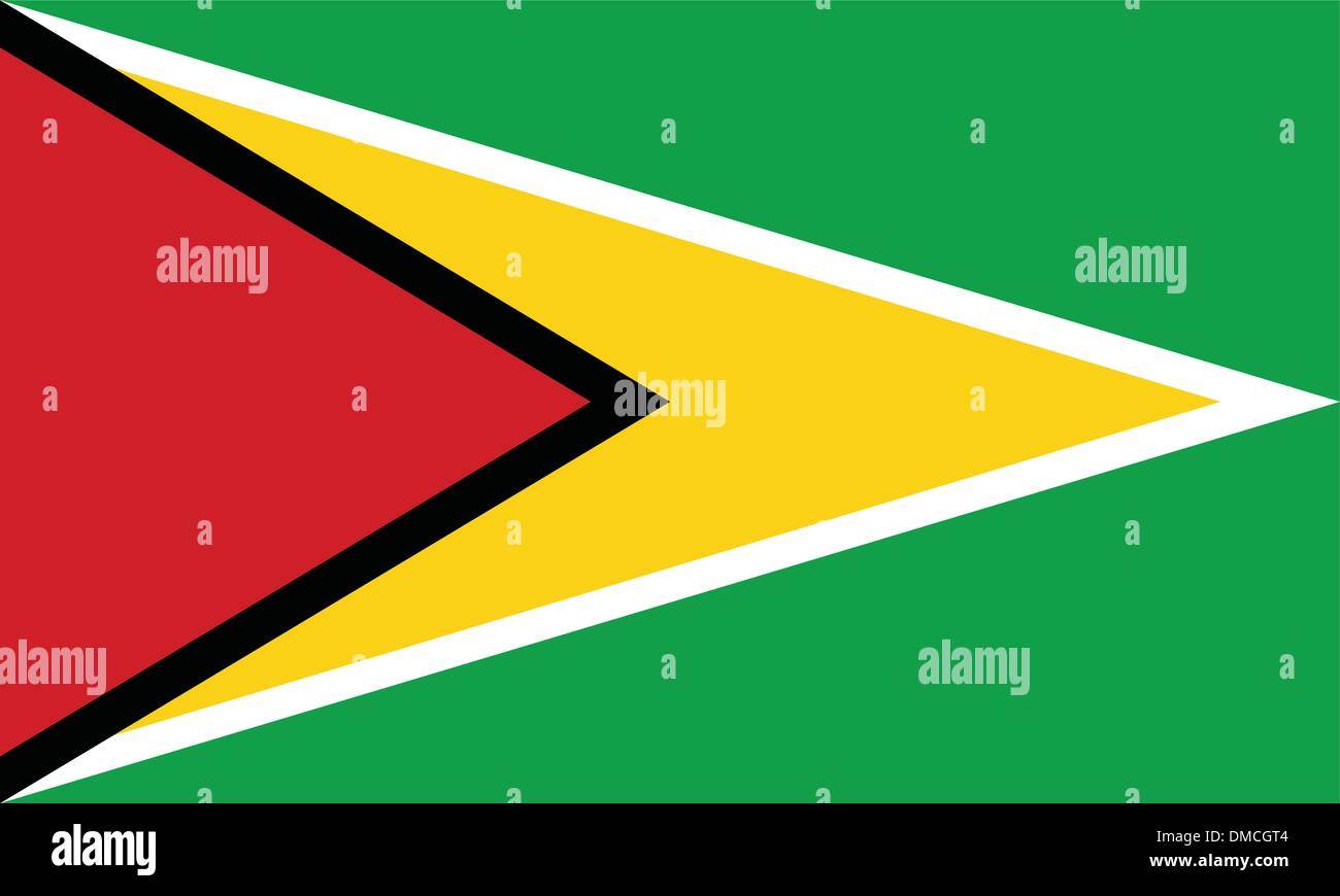 Guyana national flag georgetown guyana hi-res stock photography and images - Alamy