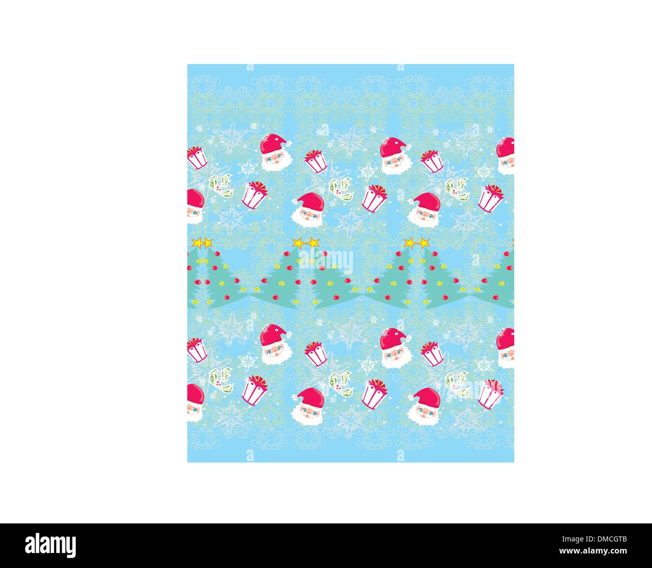Set snowman christmas wrapping Cut Out Stock Images & Pictures - Alamy