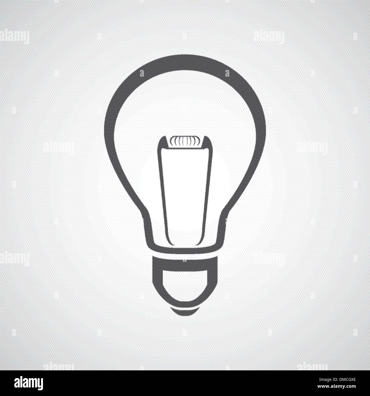 Vector light bulb icon Stock Vector Image & Art - Alamy