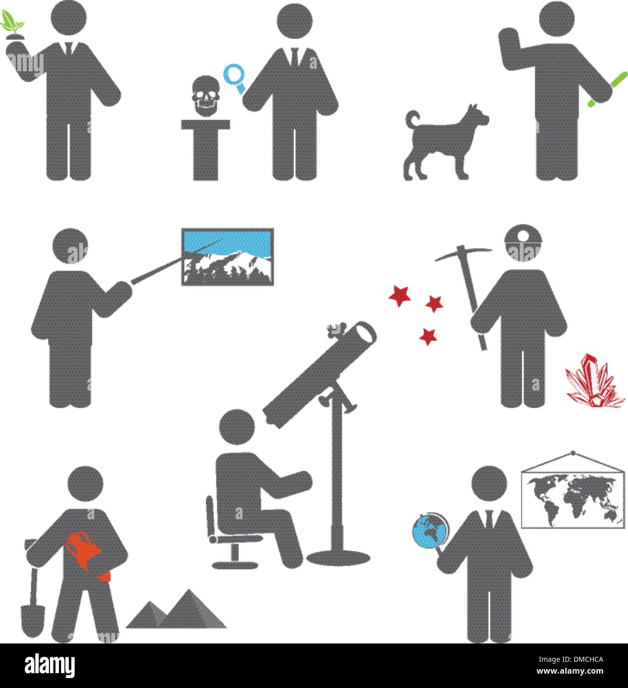 Ancient professions Stock Vector Images - Alamy