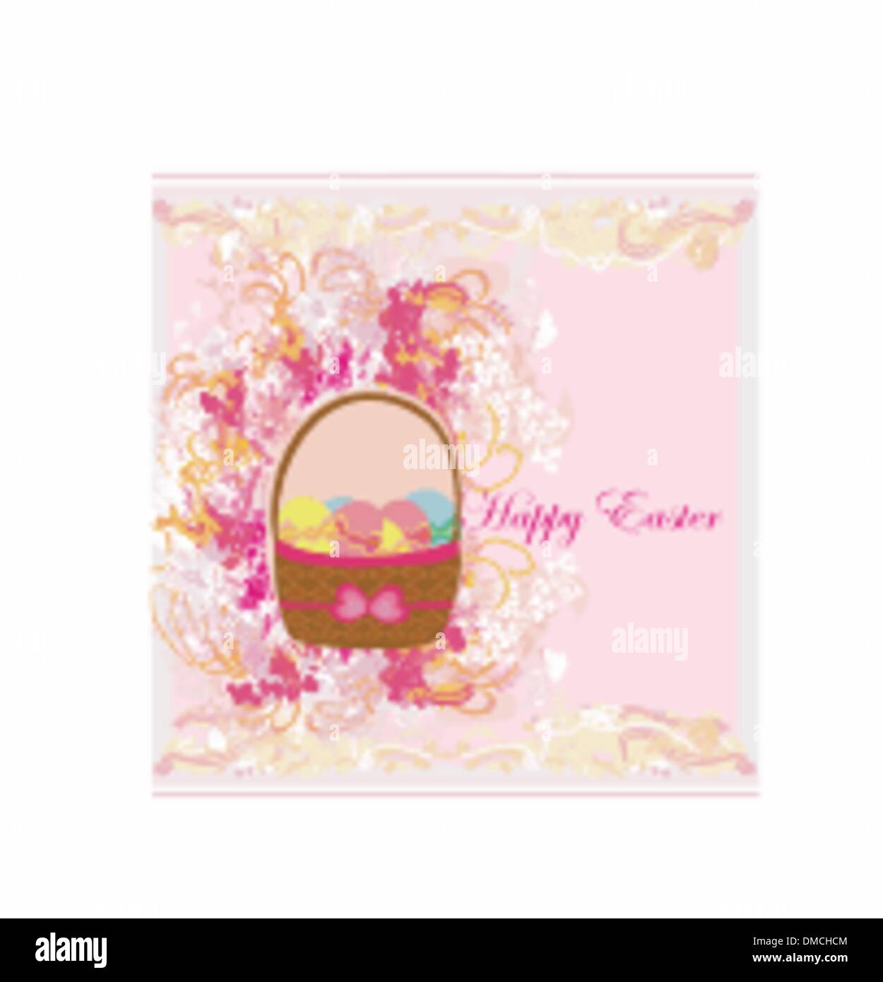 happy easter border Stock Vector Image & Art - Alamy
