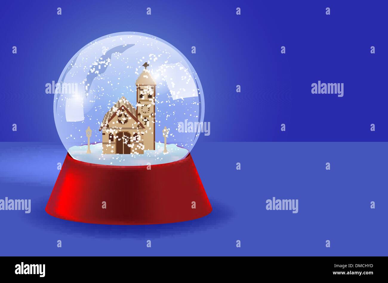 christmas snow ball Stock Vector Image & Art - Alamy