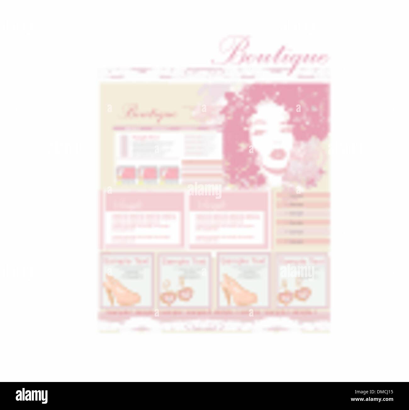 Fashion website Cut Out Stock Images & Pictures - Alamy