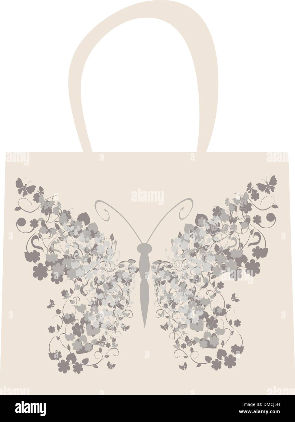 New paper bag shape Stock Vector Images - Alamy