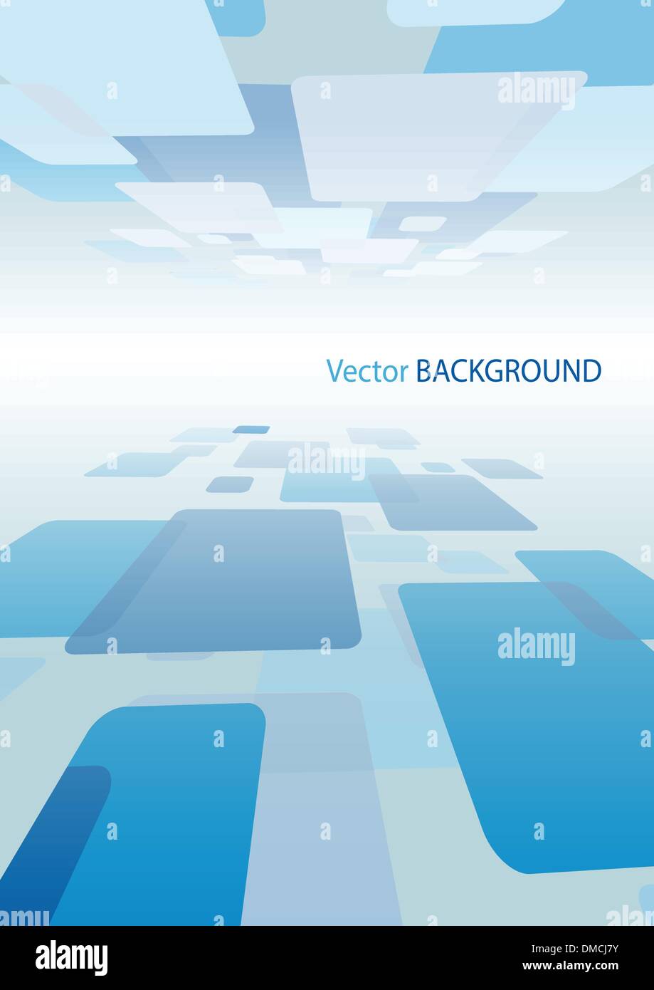 Abstract digital rectangles pattern 3d hi-res stock photography and ...