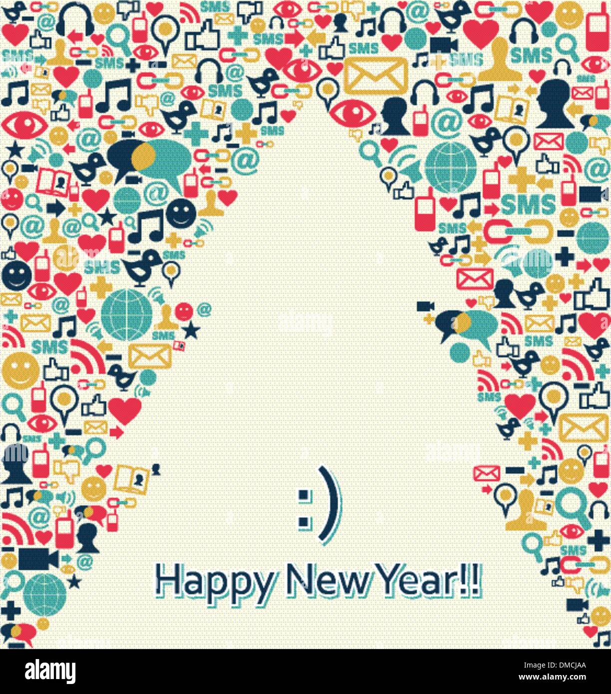 Social media network tree Stock Vector Images - Alamy