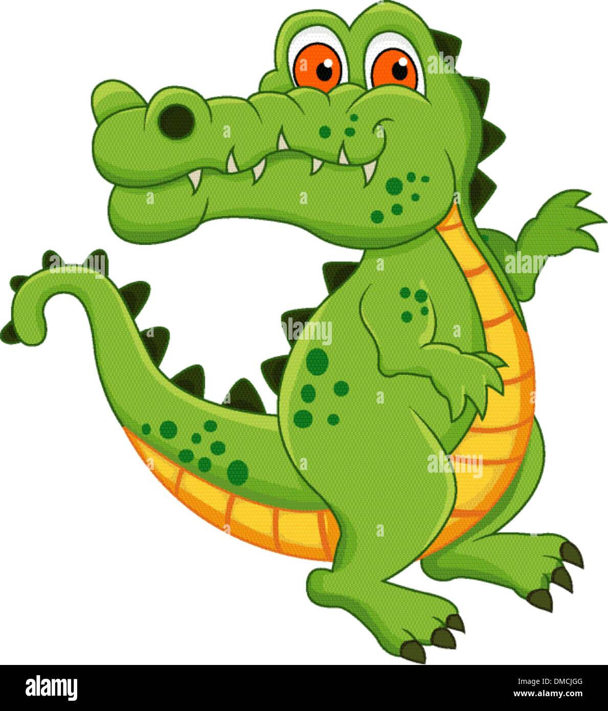Fat crocodile cartoon hi-res stock photography and images - Alamy