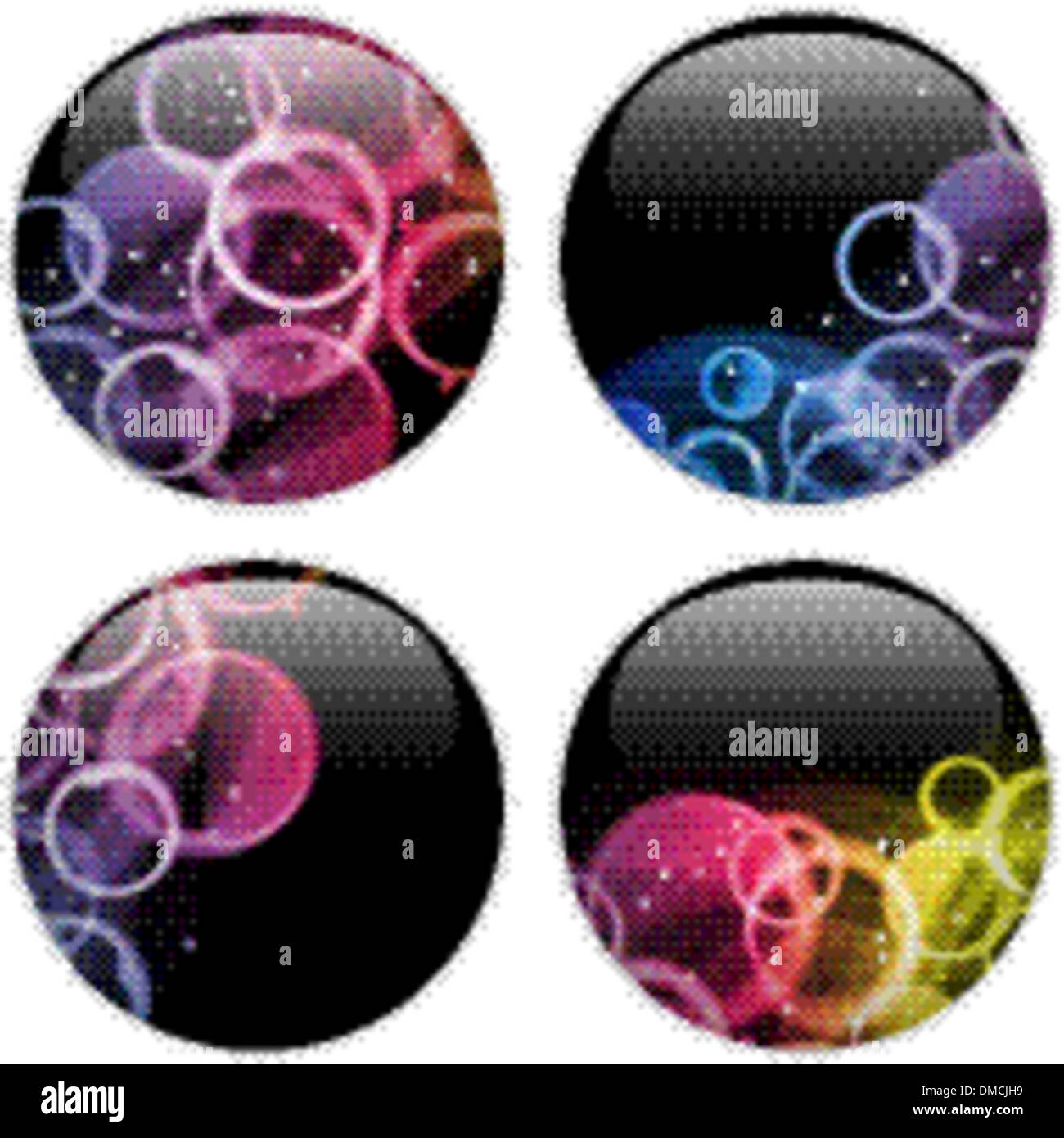 Colorful dots wallpaper Stock Vector Images - Alamy
