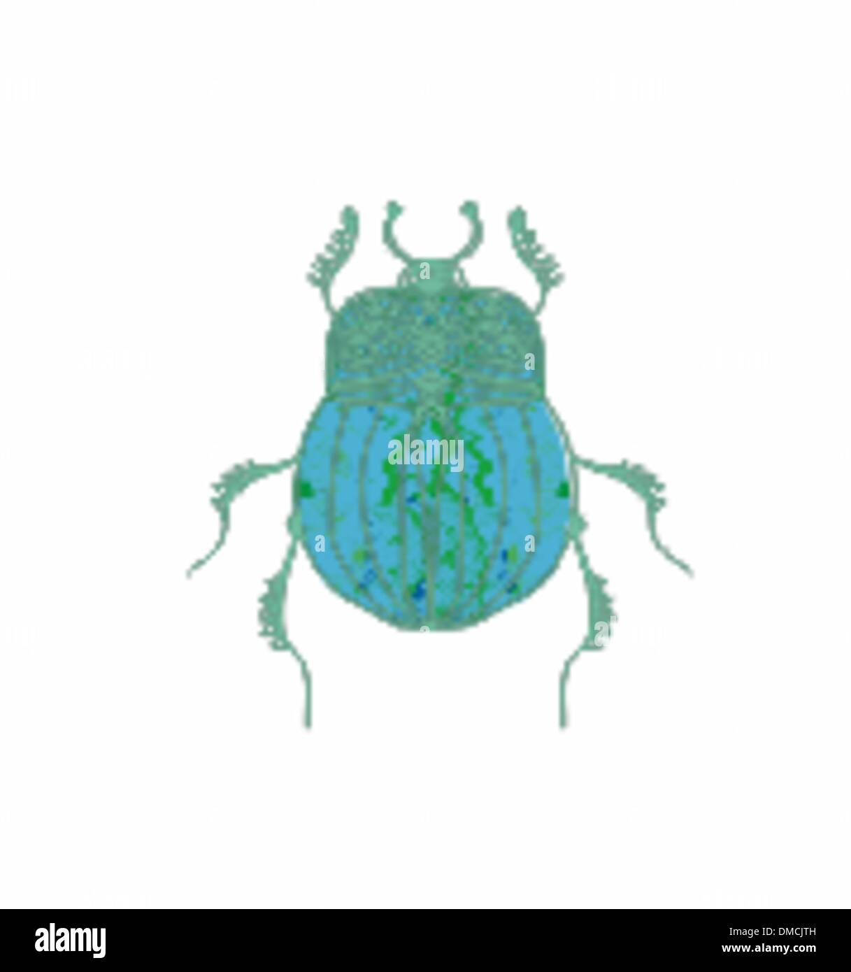 Scarab Beetle Vector Stock Vector Image & Art - Alamy