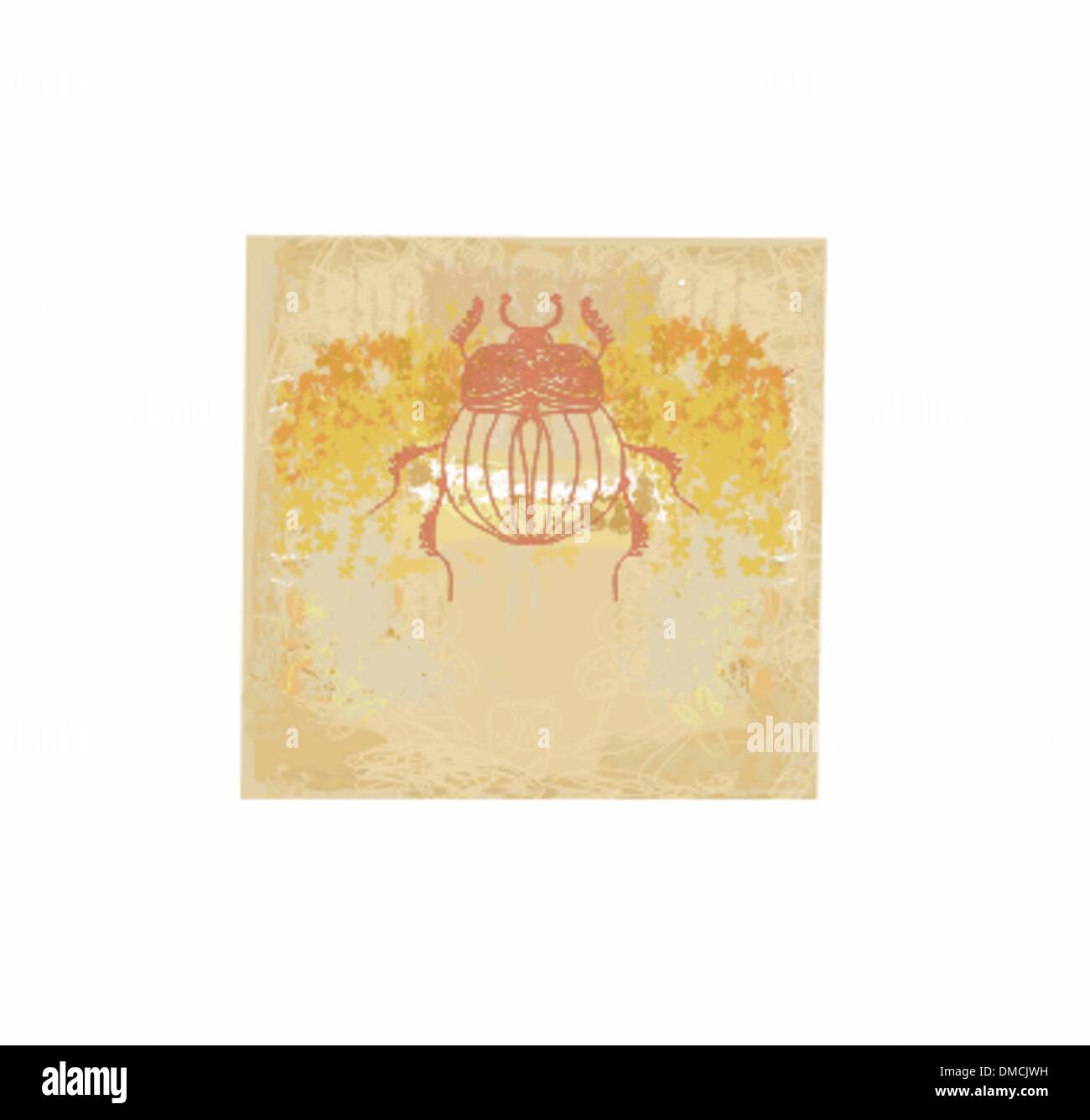 Golden abstract lines background Cut Out Stock Images & Pictures - Alamy