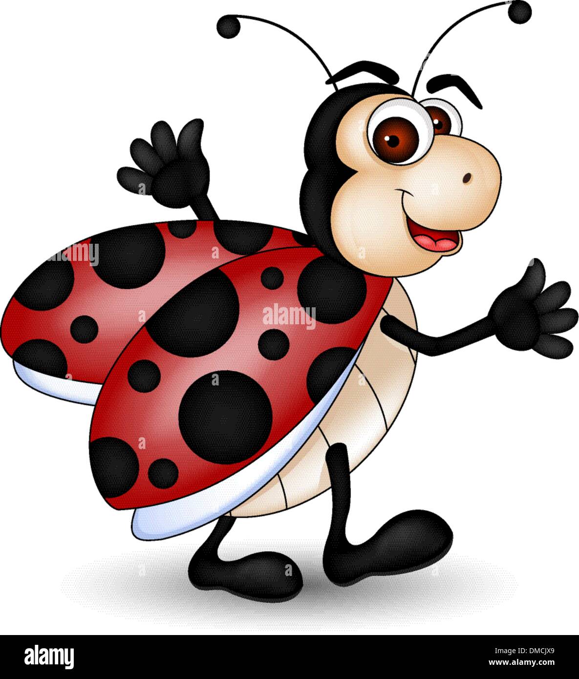 Ladybug cartoon hi-res stock photography and images - Alamy