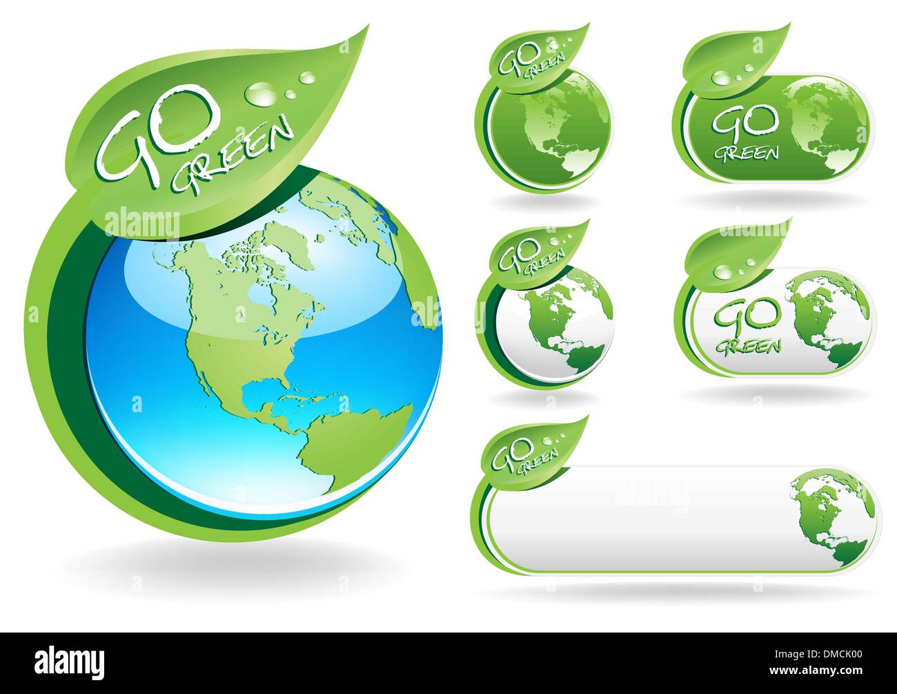 Go eco vector vectors Cut Out Stock Images & Pictures - Alamy