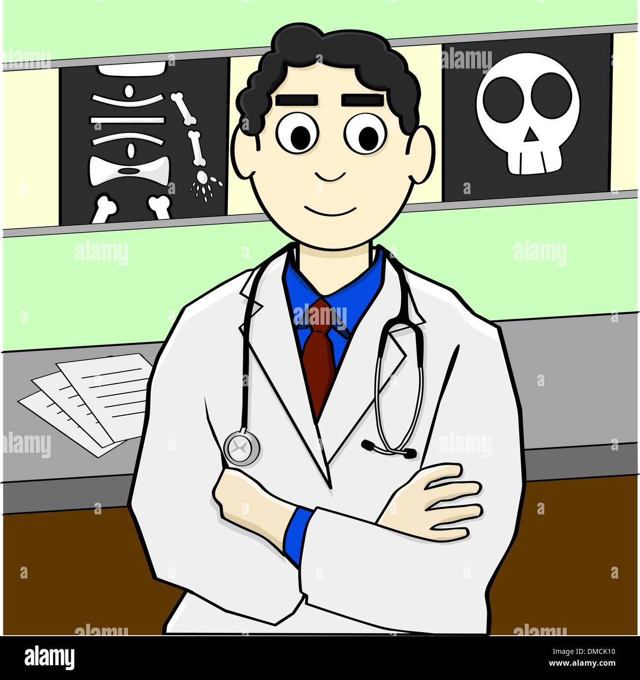 Illustration Doctor Office Stock Photos & Illustration Doctor Office ...