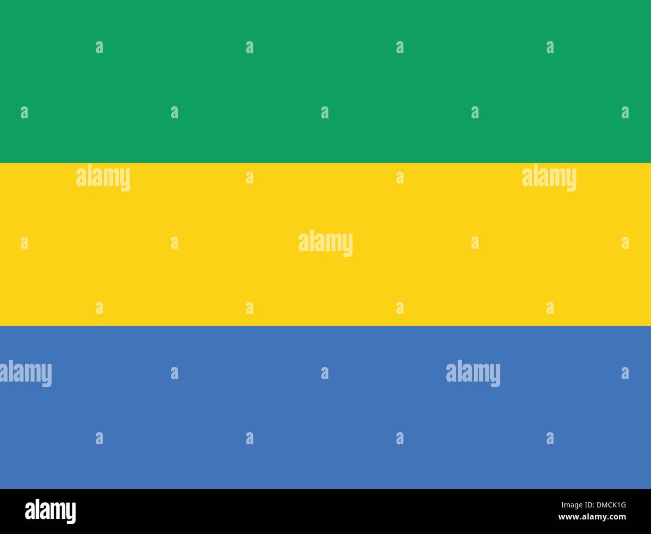 Flag of Gabon Stock Vector Image & Art - Alamy