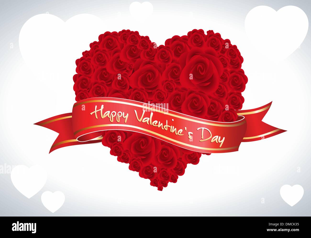Image of romantic red rose Stock Vector Images - Alamy