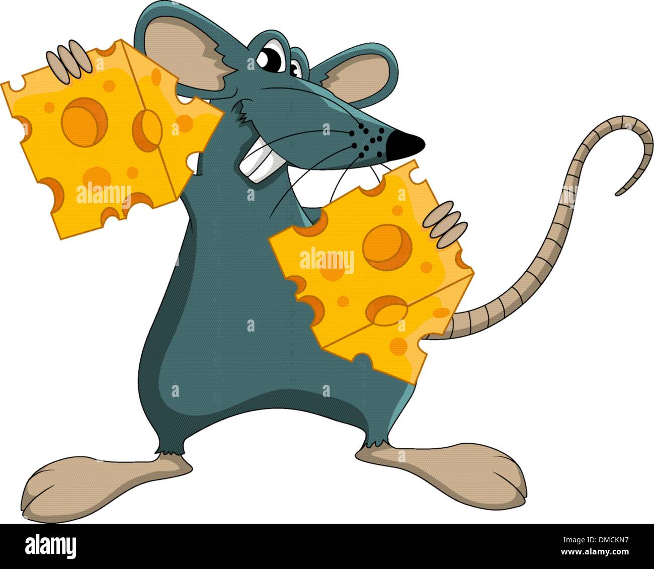 Cute cartoon mouse with cheese Stock Vector Image & Art - Alamy