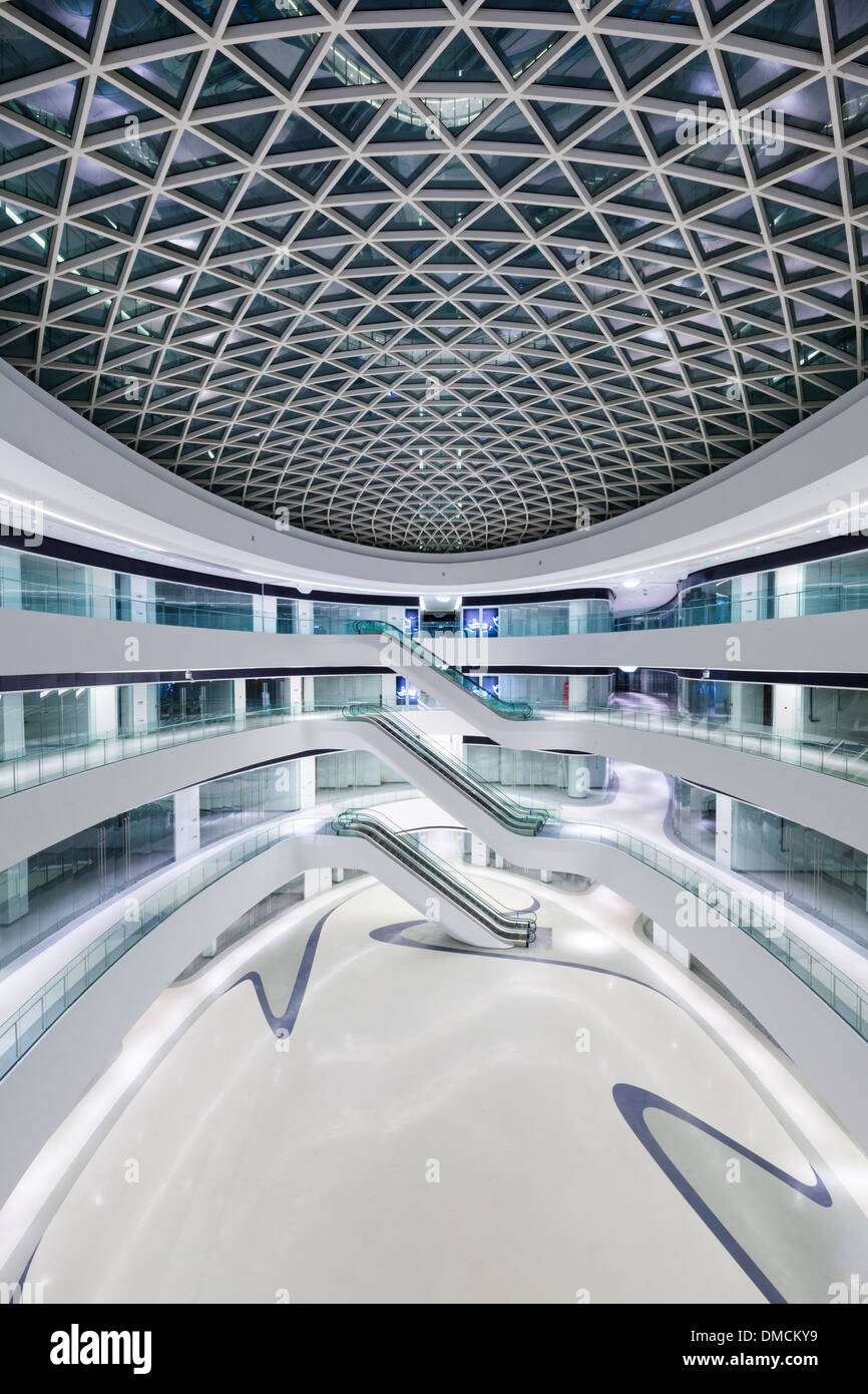 The Zaha Hadid designed Galaxy Soho Retail and Office development ...