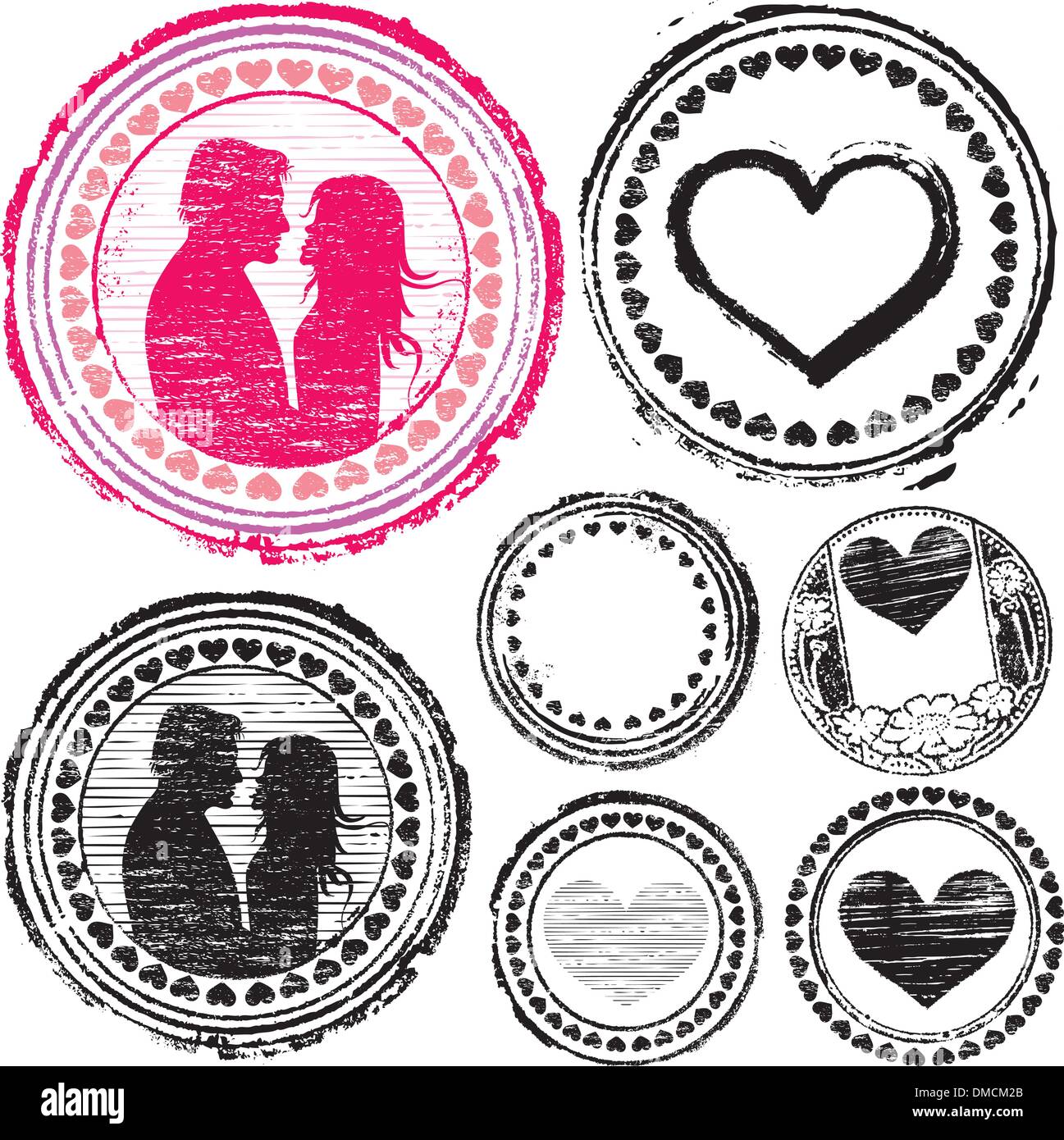 Stamp of Love Stock Vector Image & Art - Alamy