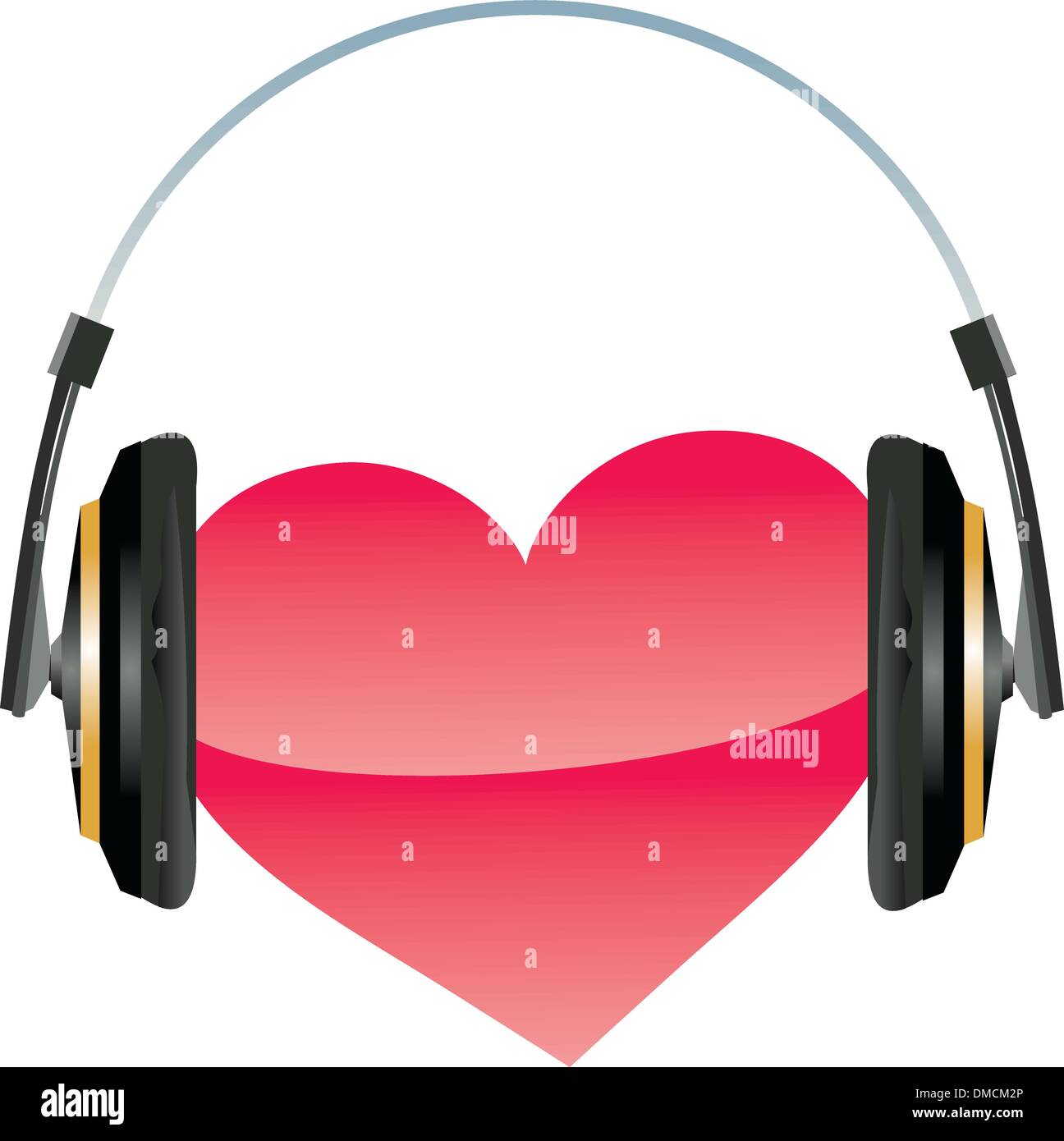 Listen your heart Stock Vector Image & Art - Alamy