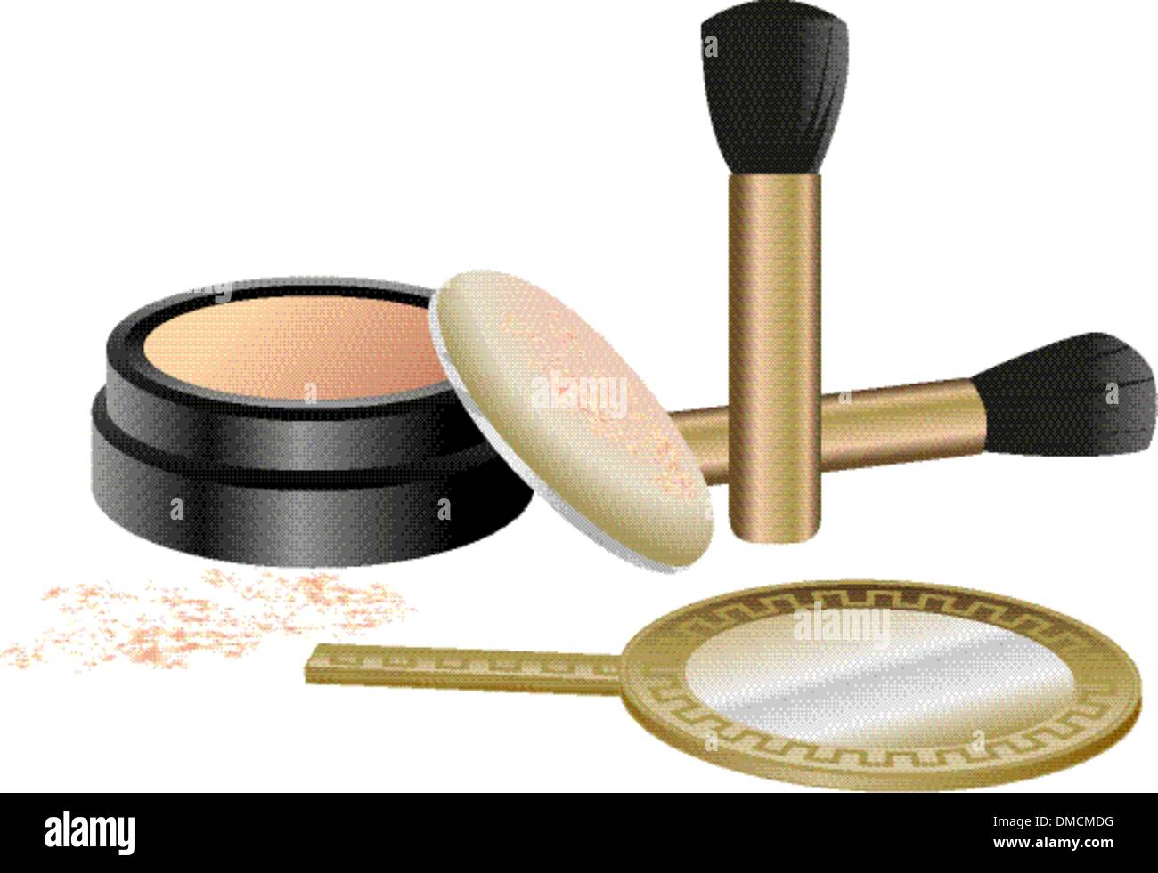 Set of cosmetics Stock Vector Images - Alamy