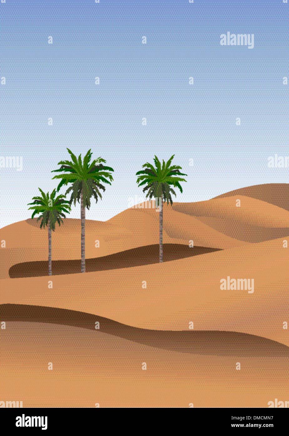 Flora of the sahara Stock Vector Images - Alamy