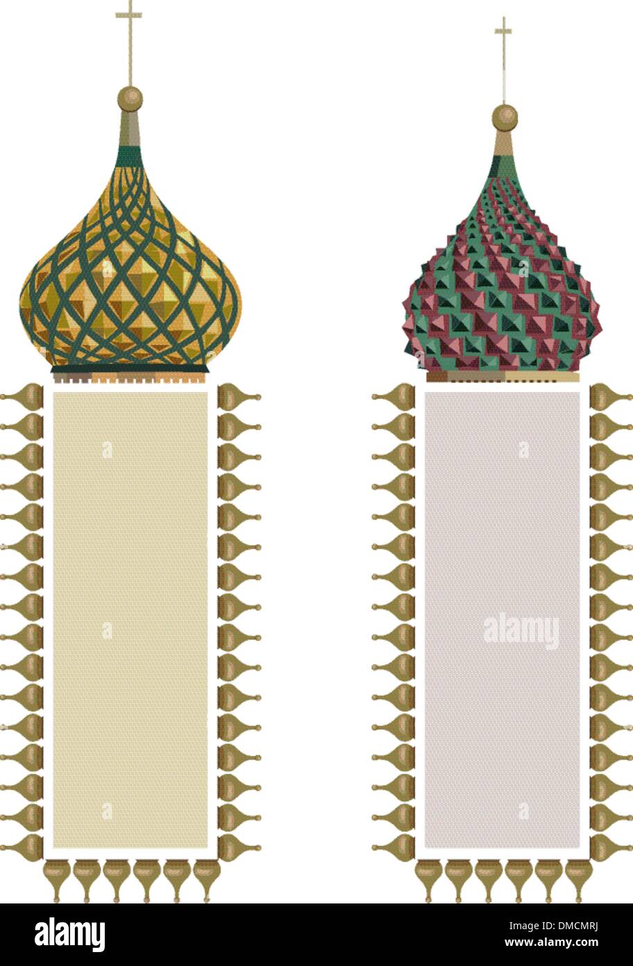 Frame with Kremlin Domes Stock Vector Image & Art - Alamy