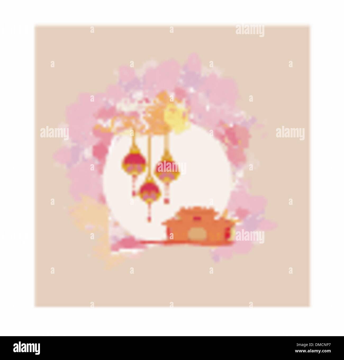 abstract Chinese landscape background Stock Vector Image & Art - Alamy