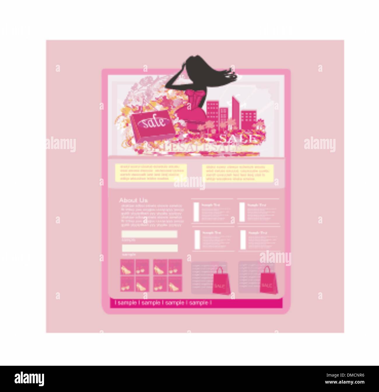 Fashion website Cut Out Stock Images & Pictures - Alamy