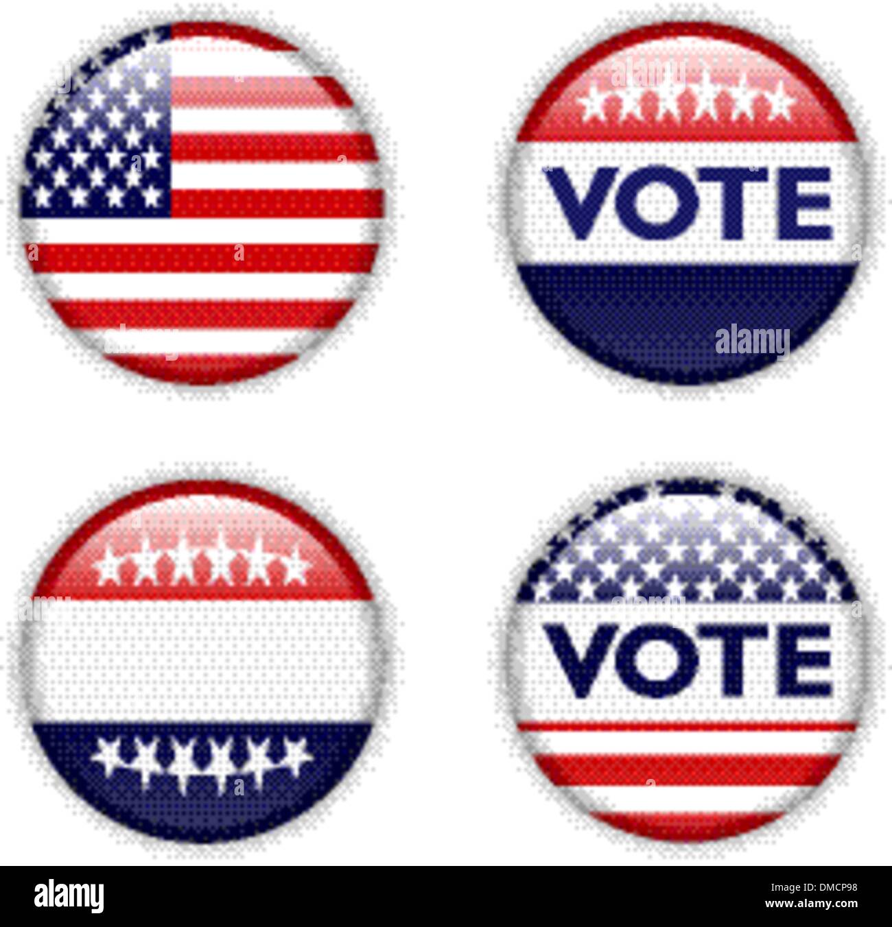 vote badge for united states Stock Vector Image & Art - Alamy