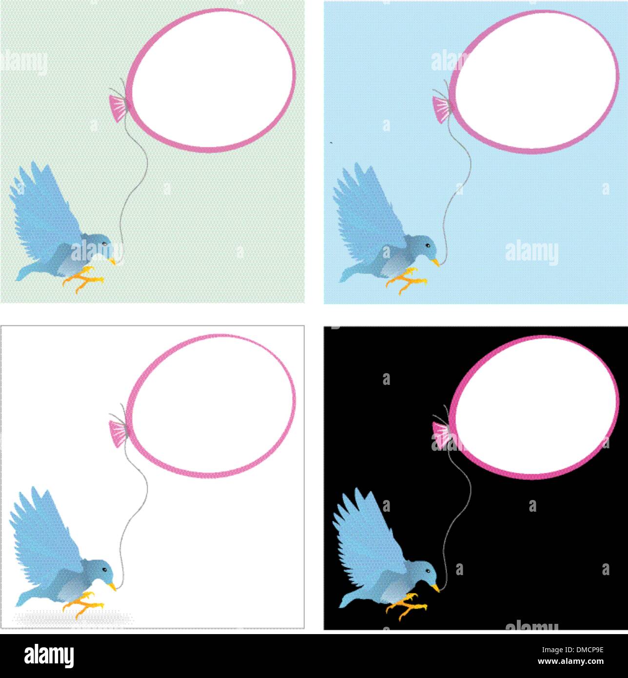 Ballon design art Stock Vector Images - Alamy