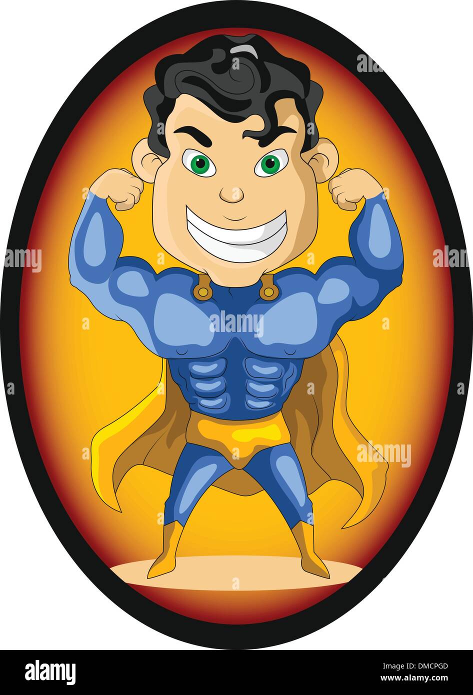 Strong boy Stock Vector Images - Alamy