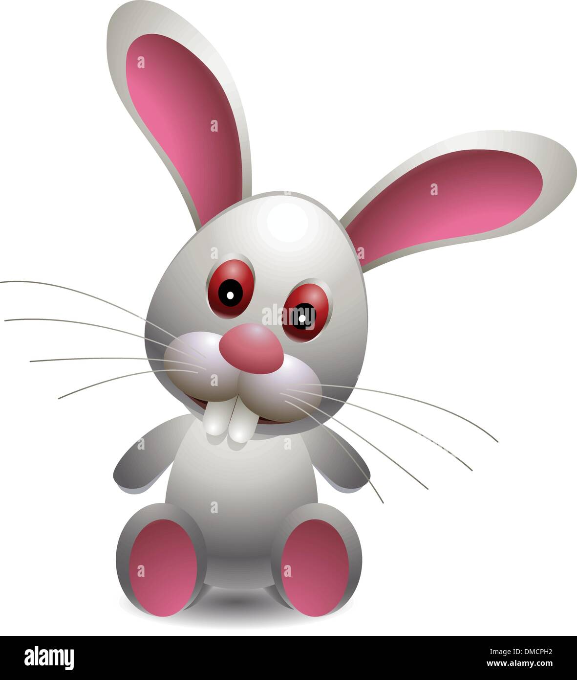 cute rabbit cartoon Stock Vector Image & Art - Alamy