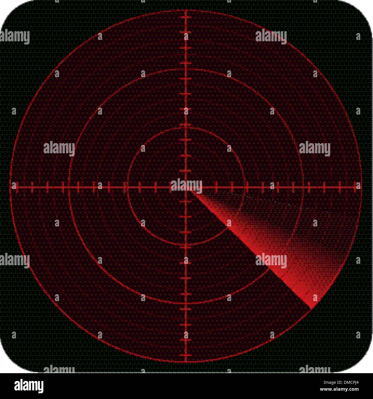 Radar warning sign Stock Vector Images - Alamy