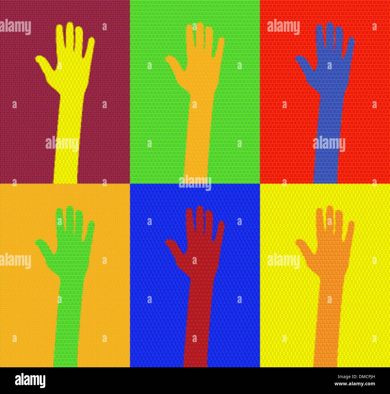 diversity of hands Stock Vector Image & Art - Alamy