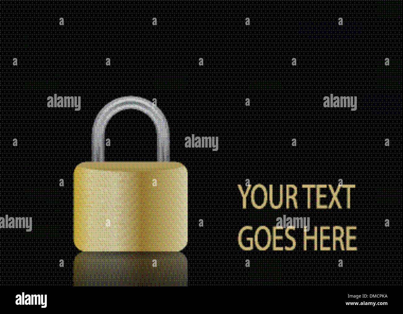 illustration of padlock Stock Vector Image & Art - Alamy