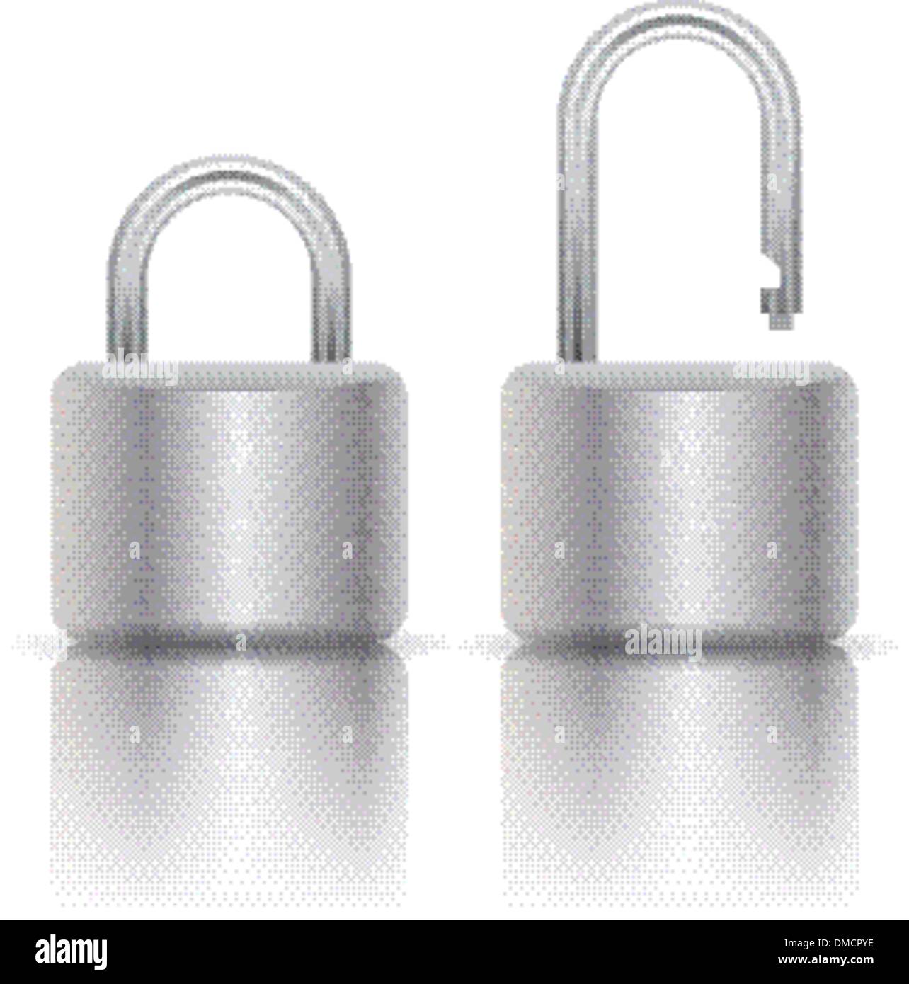 illustration of padlock Stock Vector Image & Art - Alamy