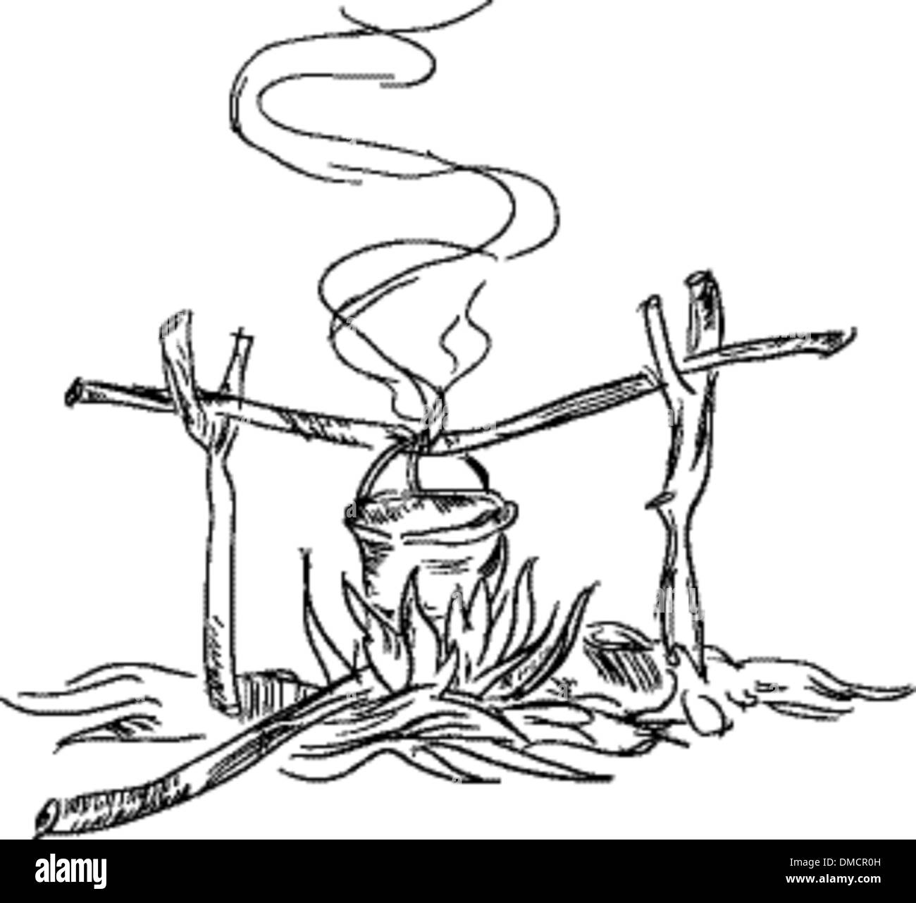 Cook kettle pot hi-res stock photography and images - Alamy