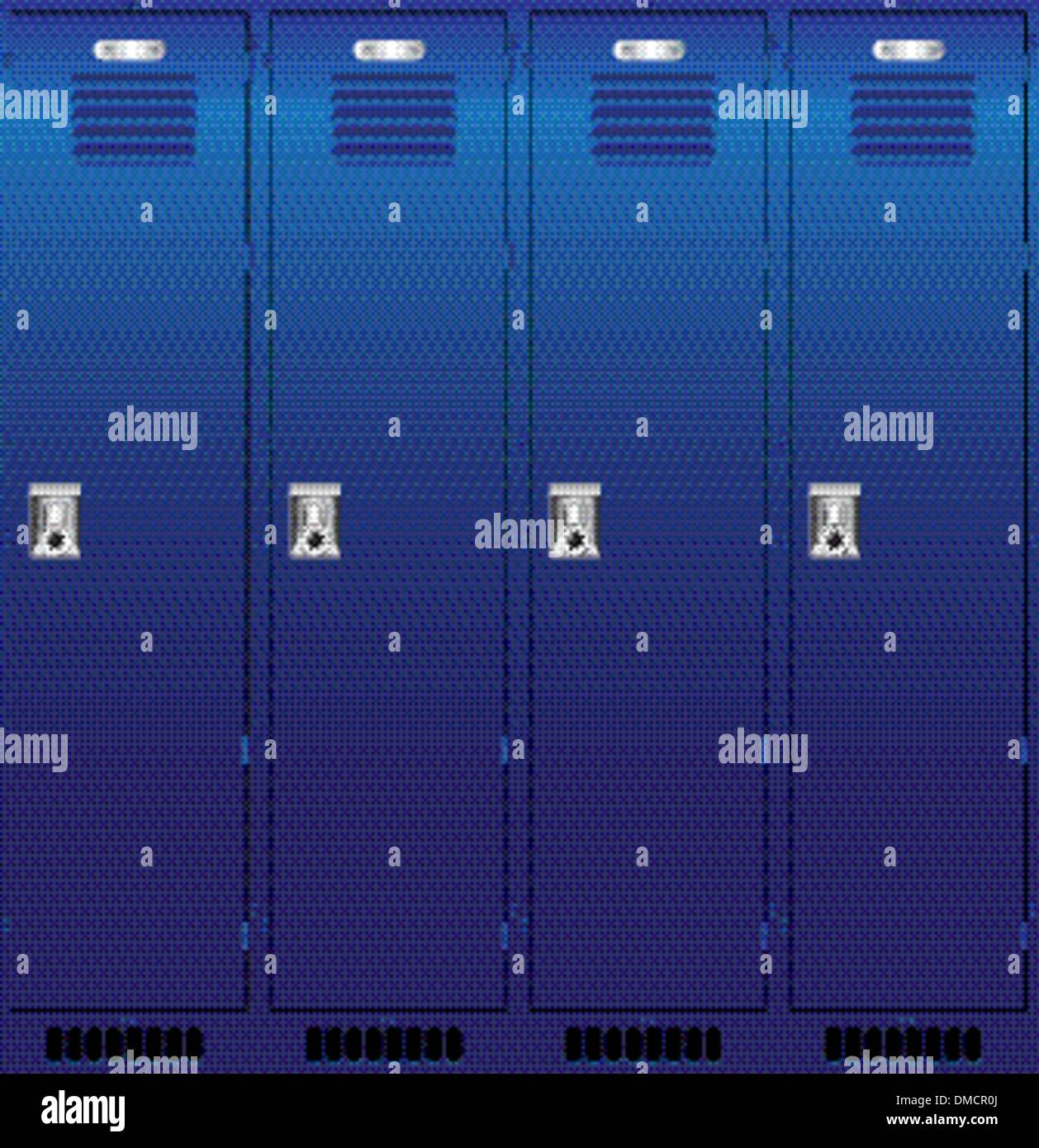 Lockers vector vectors Stock Vector Images - Alamy