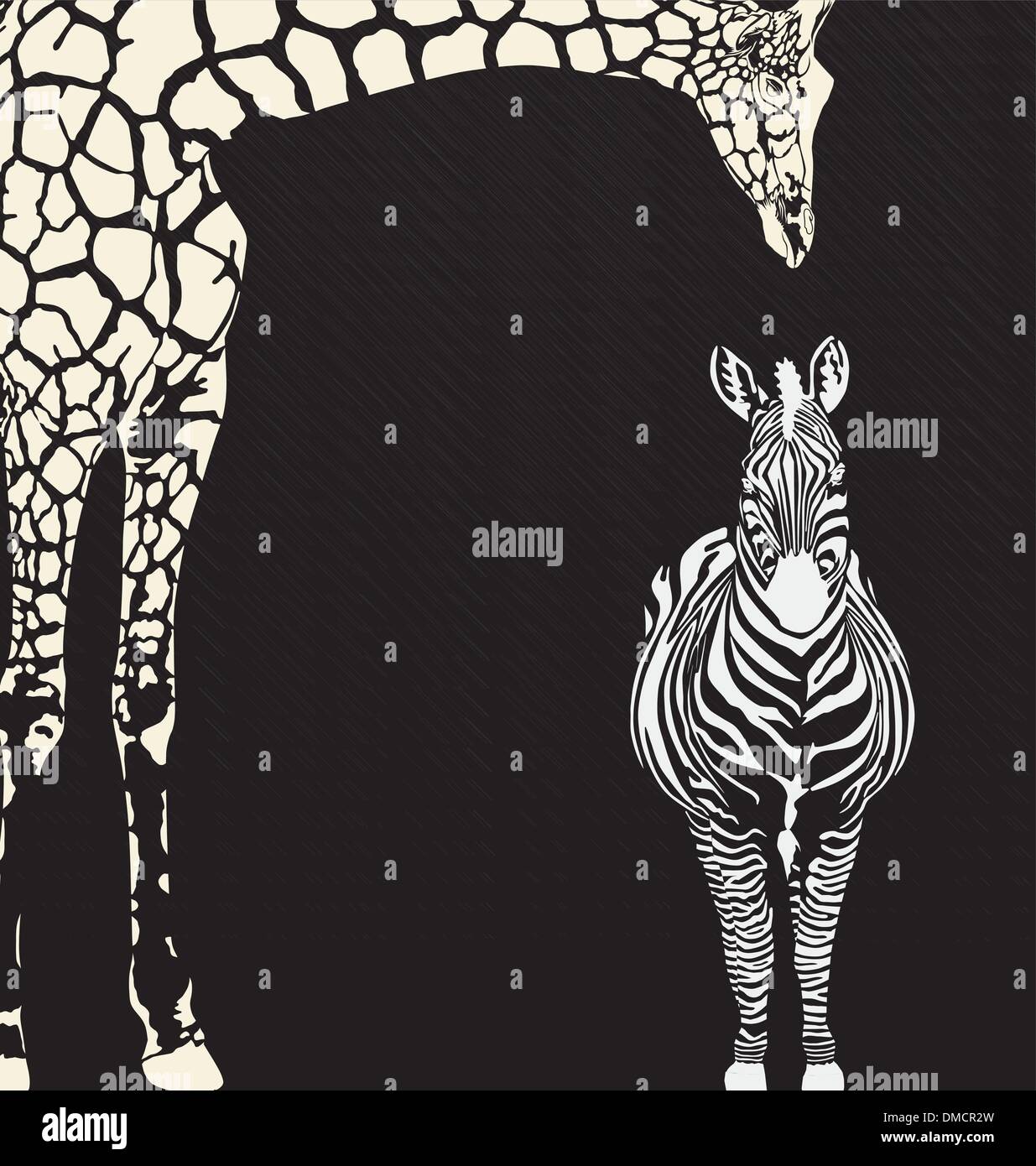 Giraffe hoof Stock Vector Images - Alamy