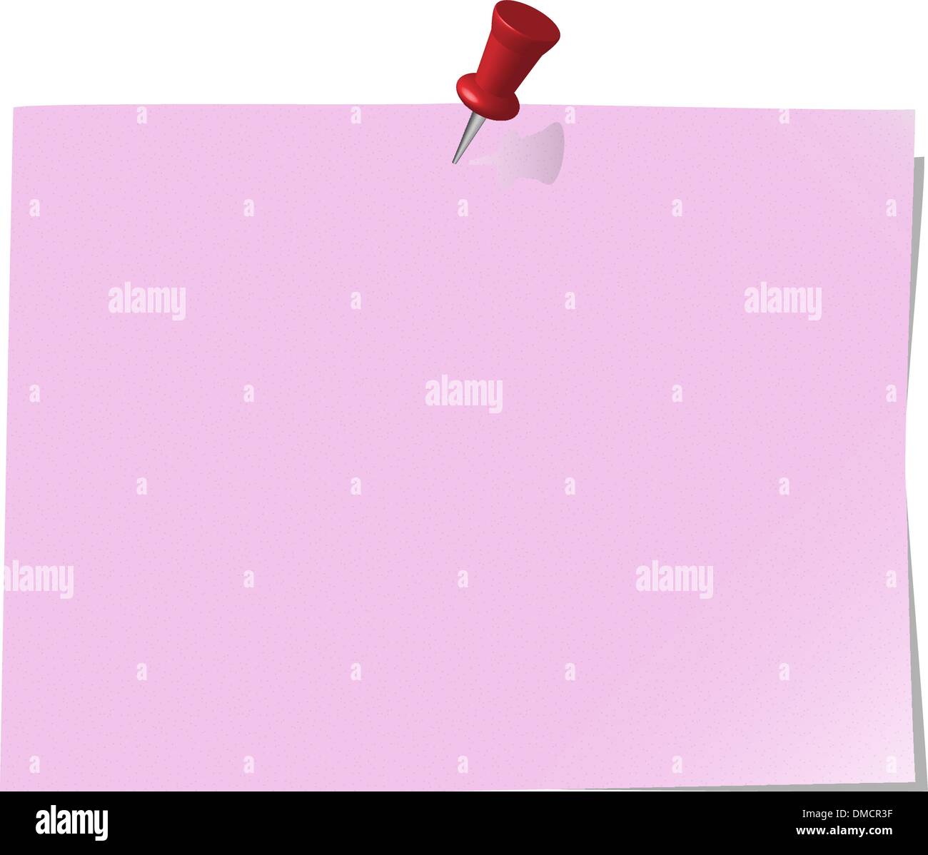 pinned note paper, redbud Stock Vector Image & Art - Alamy