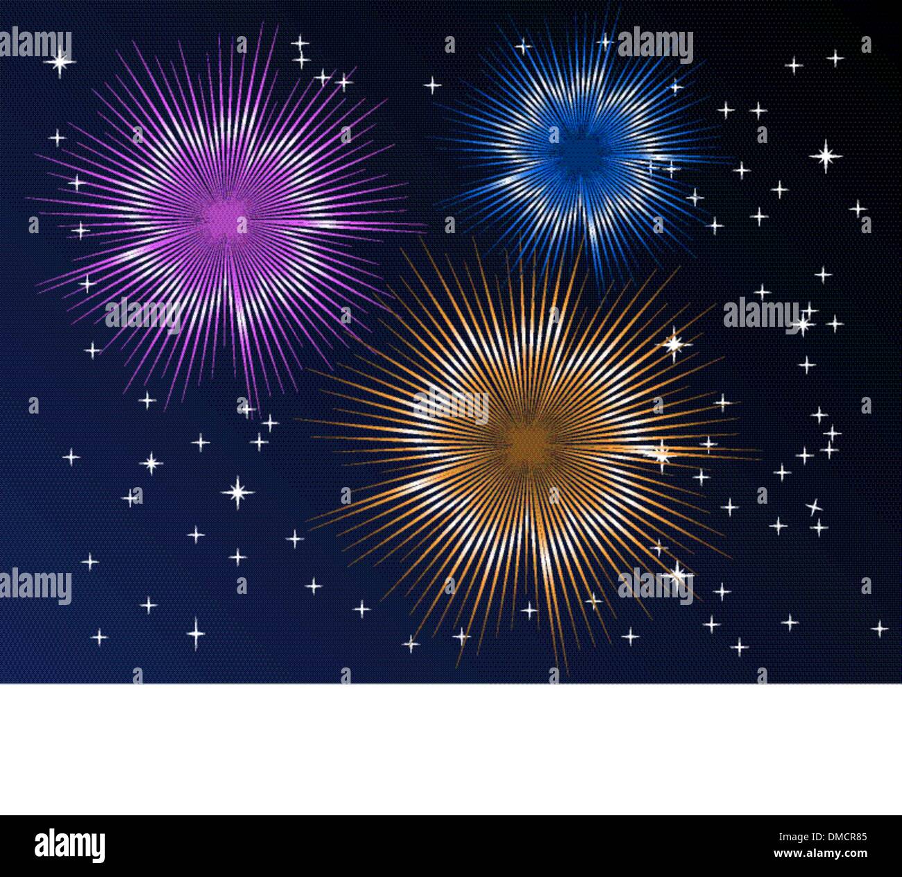 3d fireworks hi-res stock photography and images - Alamy
